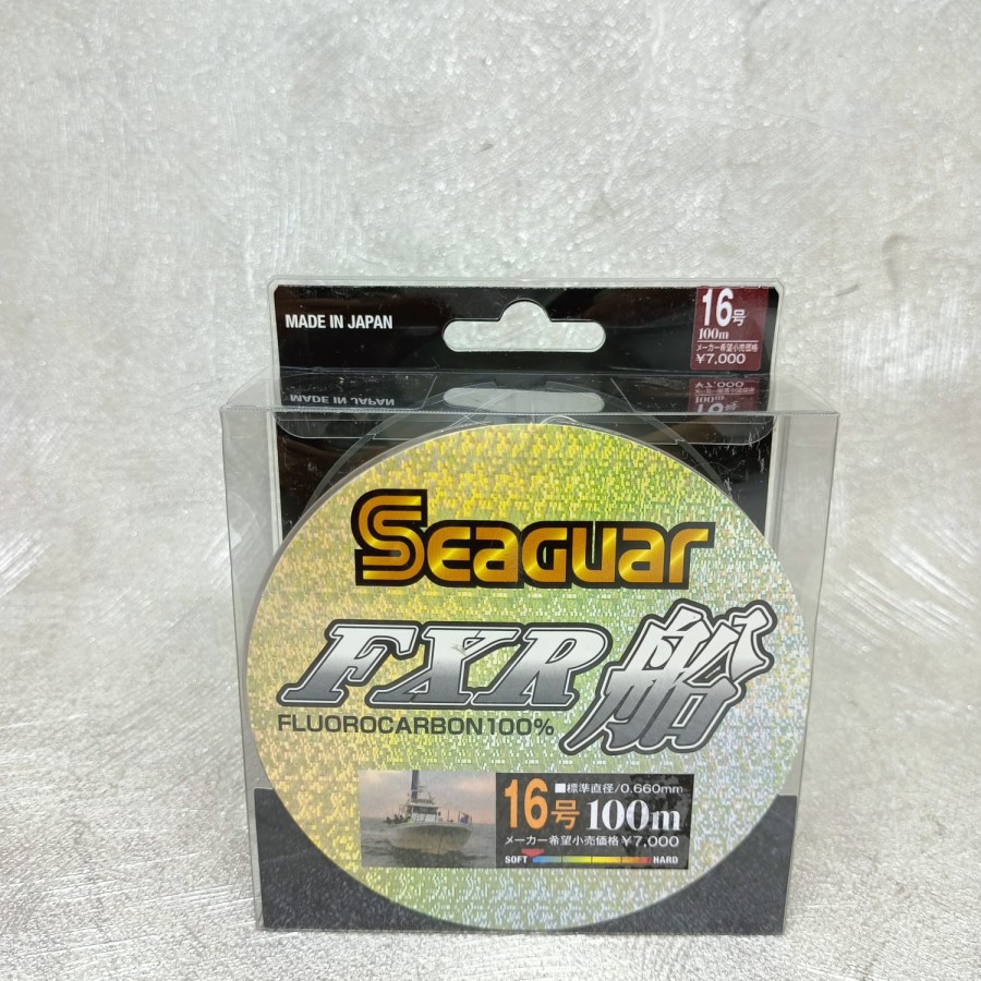 Senar Leader | SEAGUAR Flourocarbon FXR Leader Line 100 Meter | Lazada ...