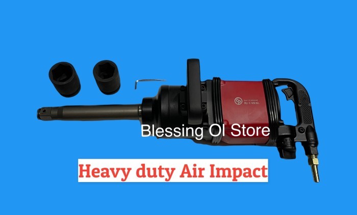 AIR IMPACT WRENCH 1 INCH CASAL DOUBLE HAMMER / IMPACT HEAVY DUTY BY CP ...