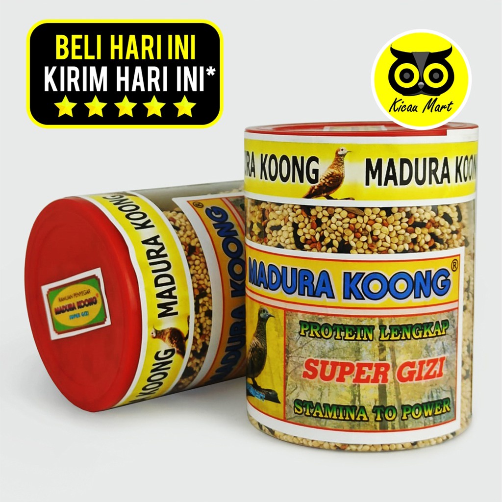 PAKAN BURUNG PERKUTUT HARIAN MADURA KOONG KONG RACIKAN MADURA ASLI ...