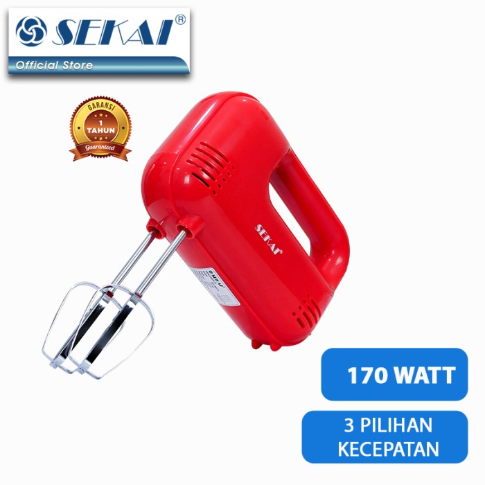 SEKAI Hand Mixer MX680H Mixer Tangan 170W MX 680H | Lazada Indonesia
