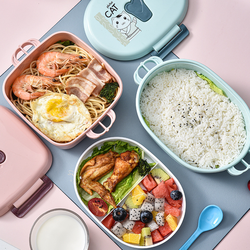 Kotak Makan / Bekal Makan / Tempat makan Bento Lunch Box Set ... Kotak Makan / Bekal Makan / Tempat makan Bento Lunch Box Set ...