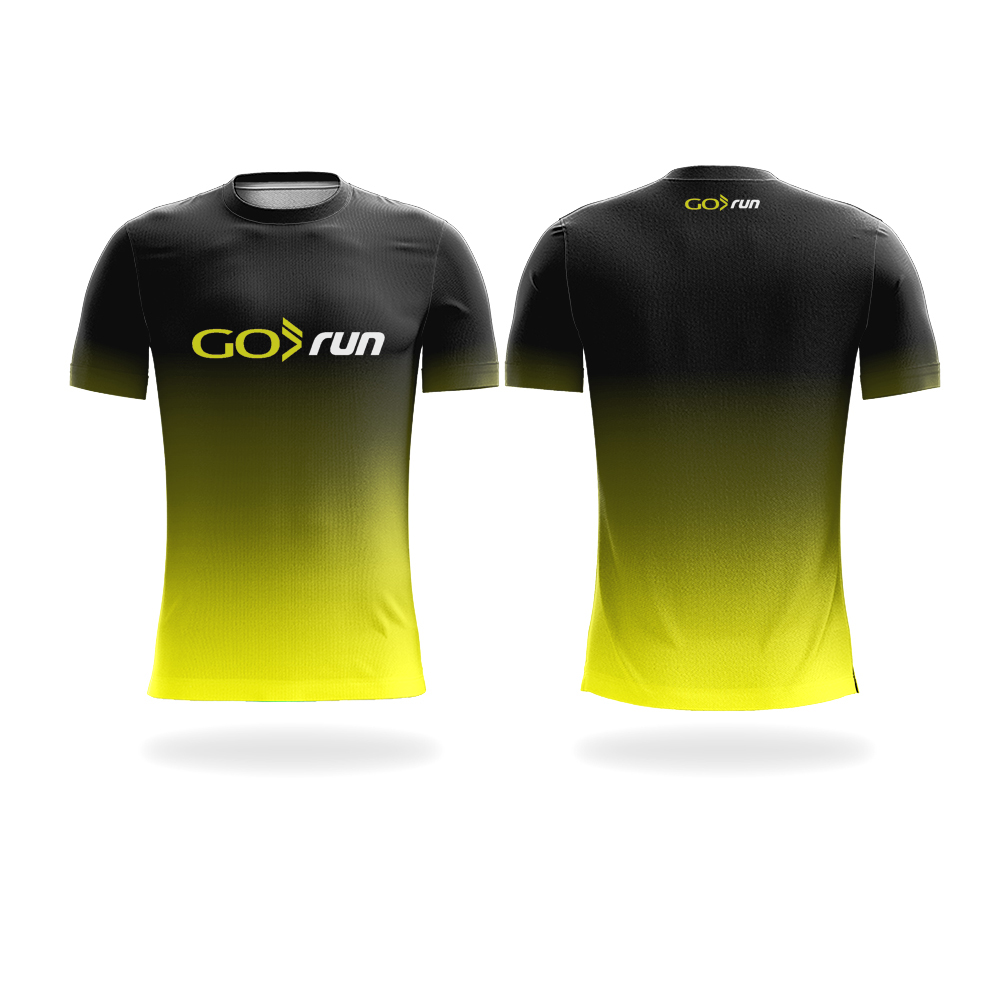 Kaos Baju Jersey Lari Running Runner Run Go For Fun Gym Fitnes Dry Fit Full Print Lengan Pendek ...