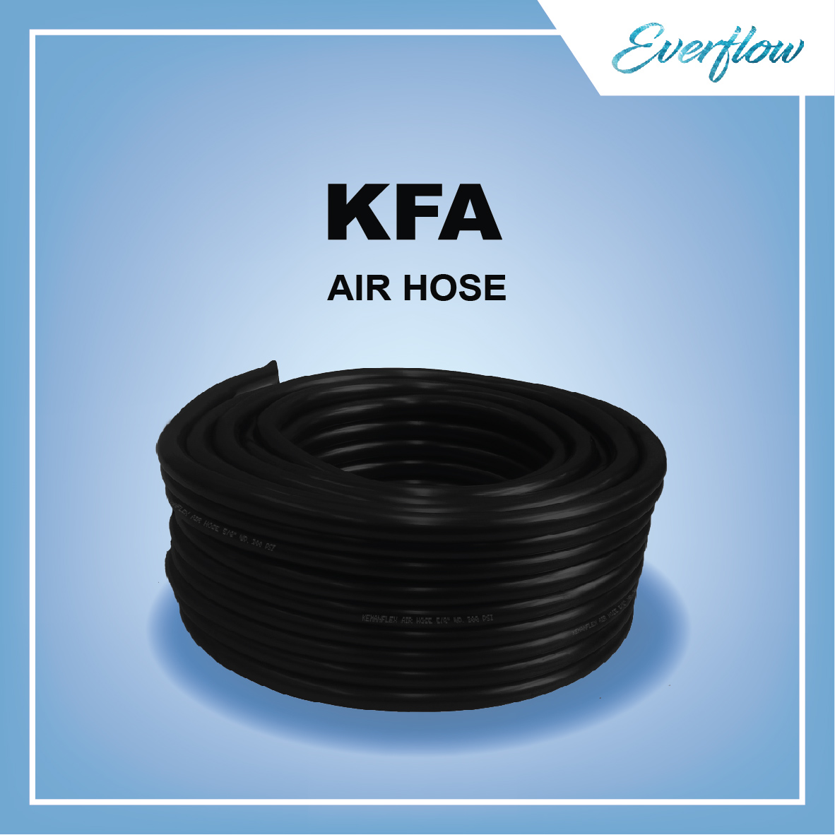 Selang Angin Jenis Karet Kemanflex Air Hose 1/4 inch 5 mtr | Lazada ...