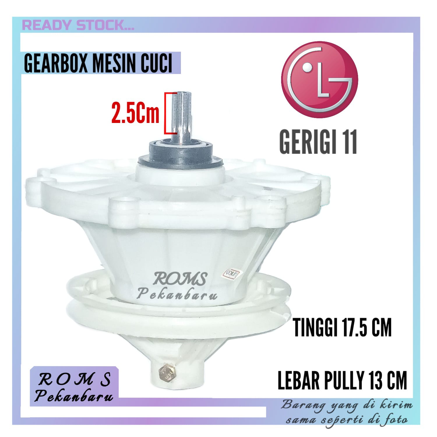 GEARBOX MESIN CUCI LG GERIGI 11-GEAR BOX LG-GIRBOK | Lazada Indonesia