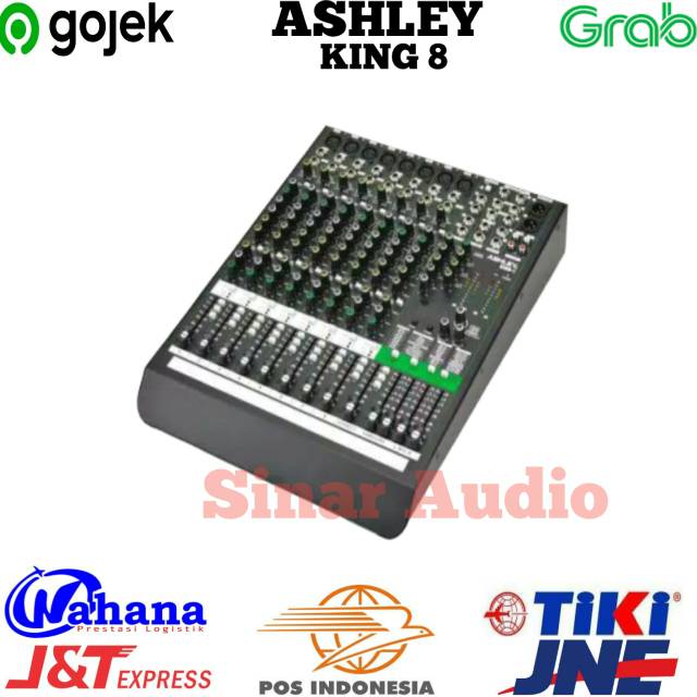 Mixer Ashley King 8 Original 8 Channel Multi Effect 199 Dsp king8 ...