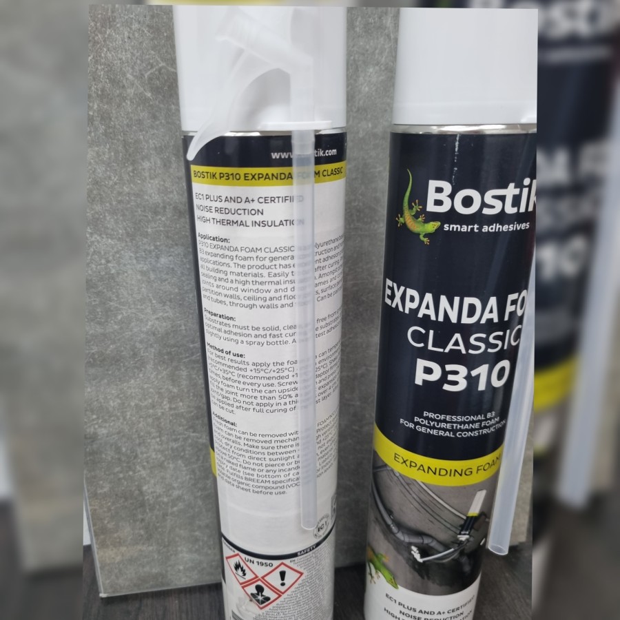 Bostik P310 Expanda Foam Classic 750ml Expand Expanding Filler Peredam Plastik BOSTIK FOAM ...