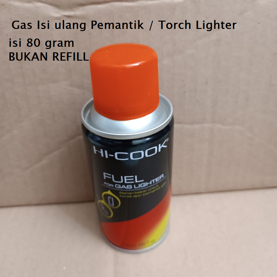 Gas Isi ulang Pemantik / Torch Lighter Hicook | Lazada Indonesia