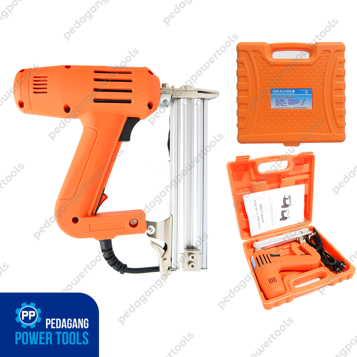 ORANGE F30 MESIN PAKU TEMBAK LISTRIK ELECTRIC NAILER GUN ELEKTRIK ...