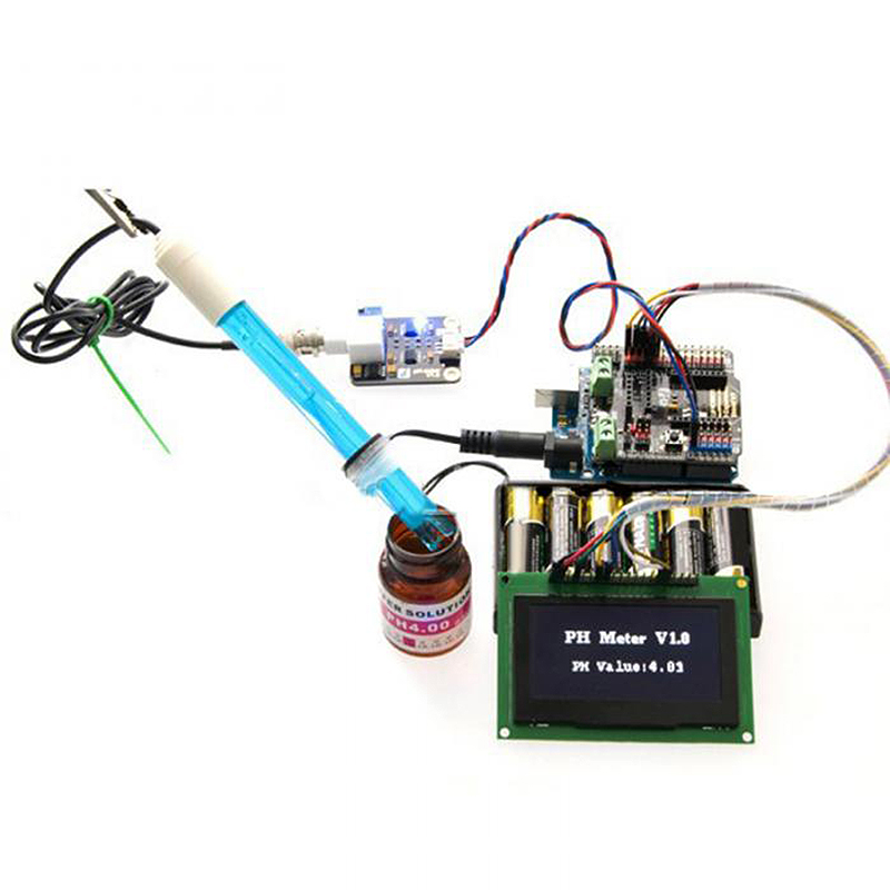 Liquid Ph Value Detection Sensor Module Ph Detect Monitoring Probe For ...