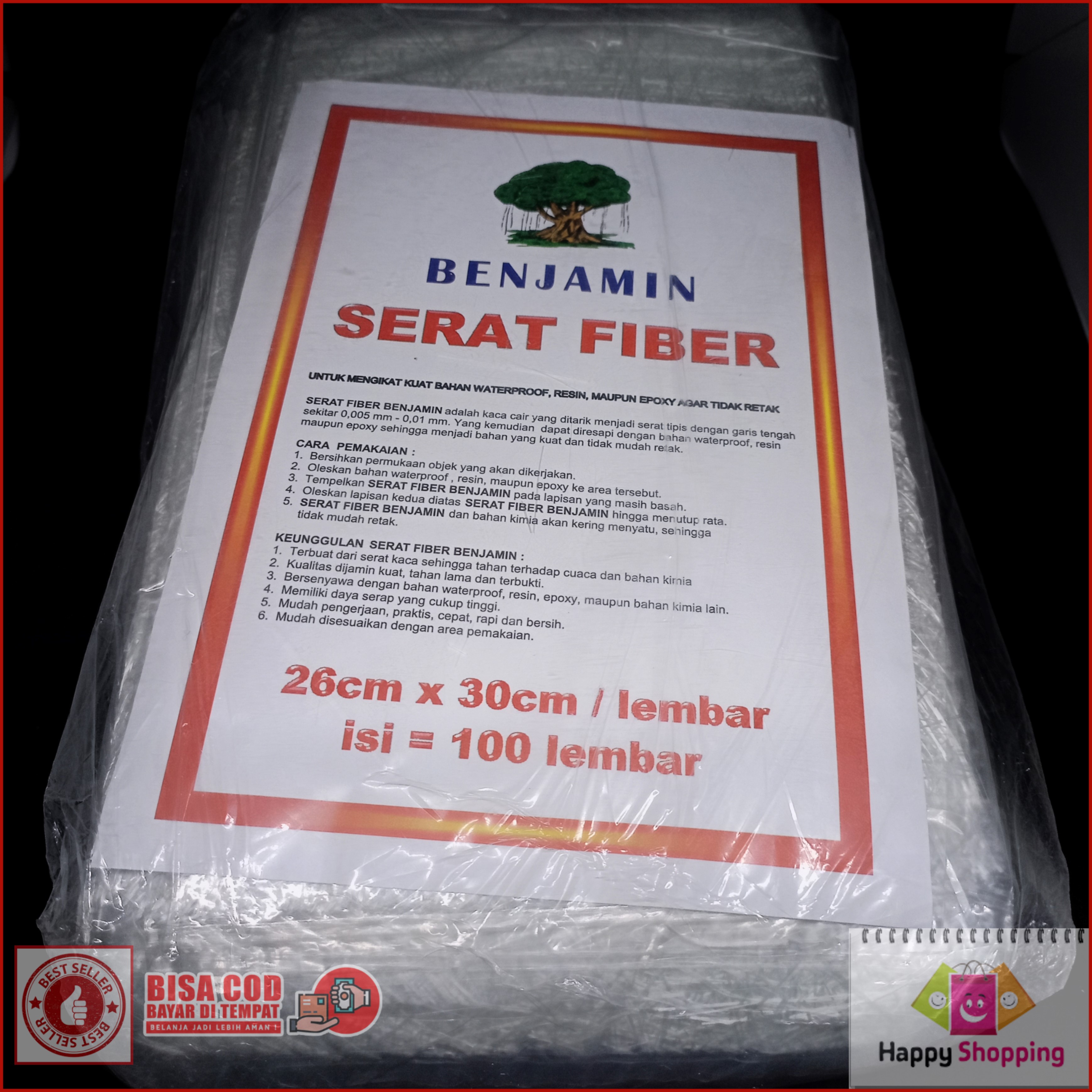 Serat Fiber 26cm x 30cm Harga Per 1 Lembar Murah | Lazada Indonesia