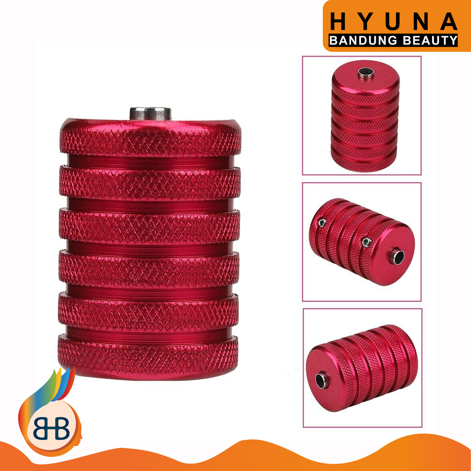 HBB GRIP TATTOO ALUMINIUM ALLOY GRIP SELF-LOCK TATO PEGANGAN MESIN ...