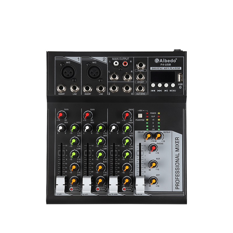 Aibedo 4 Channel MIXER AUDIO FOUR ORIGINAL PC SOUNDCARD BLUETOOTH 4 ...