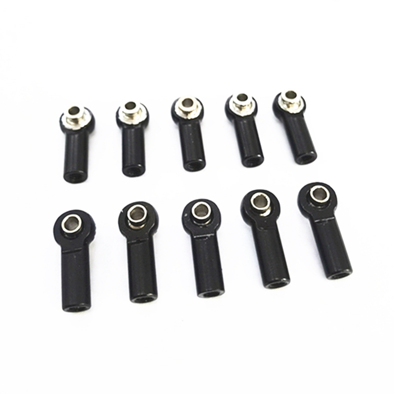 10Pcs Metal M2.5 Link Tie Rod End Ball Joint for Wltoys A959 12428 144001 WPL C24 MN D90 MN99S ...
