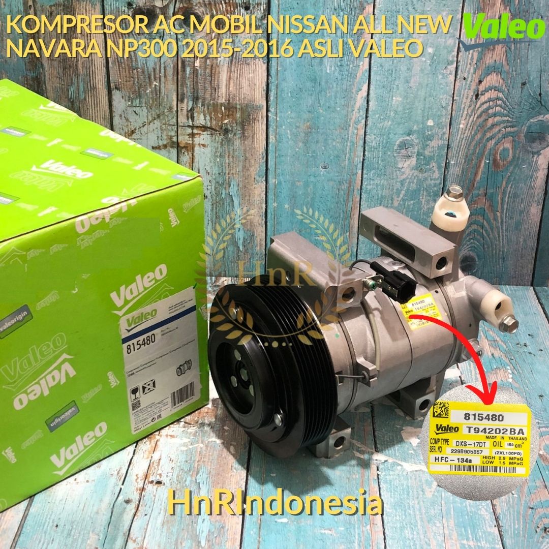 Kompresor AC Mobil Nissan All New Navara NP300 2015-2016 COMPRESSOR ASLI VALEO | Lazada Indonesia
