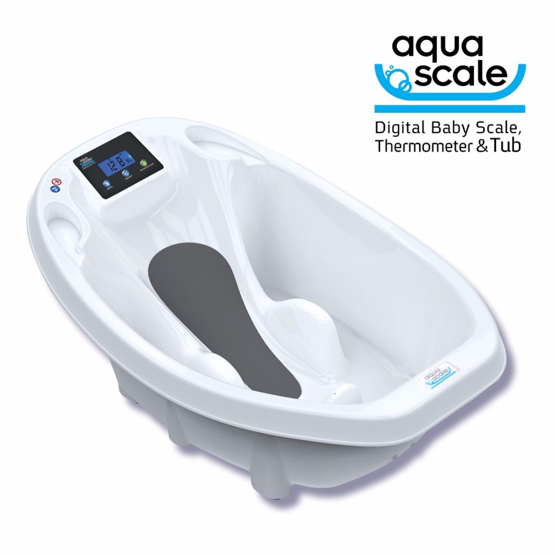 CLEARANCE SALE - Aqua Scale Timbangan Bayi Digital Termometer dan Bak ...