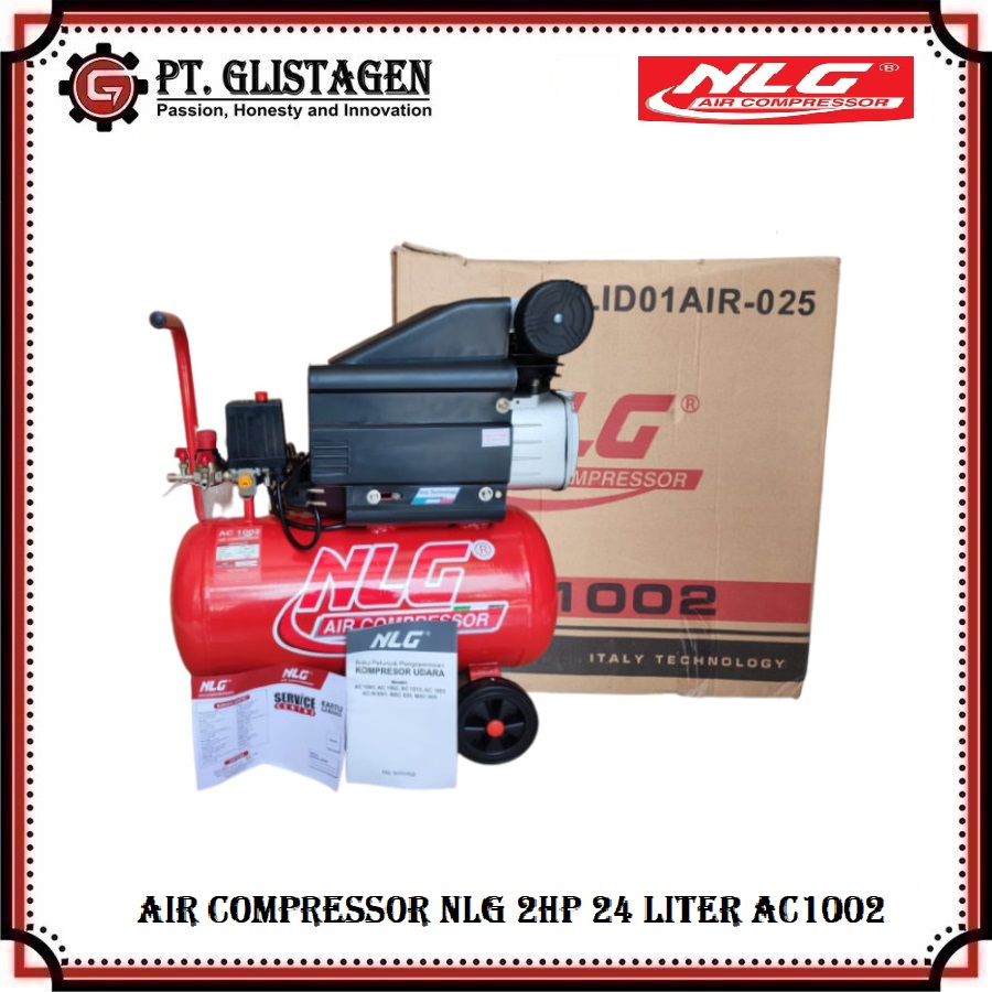 Mesin Kompressor Angin Listrik Direct Driven 2 Hp 24L NLG AC 1002 ...