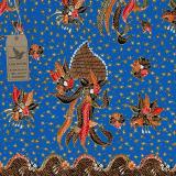 kain batik - Motif Madura Bunga Cumi - Cumi (Biru) (Ukuran 2 Meter ...