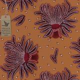 batik tradisional - Motif Batik Classic Padi Merah warna Dasar Coklat ...