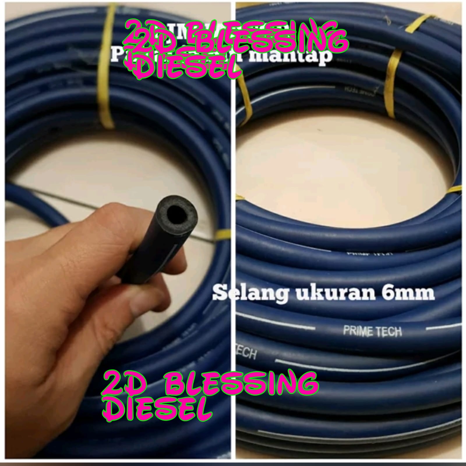 Fuel Pipe Selang Minyak Bensin Solar Serbaguna ukuran 6mm 6 mm harga 1 ...
