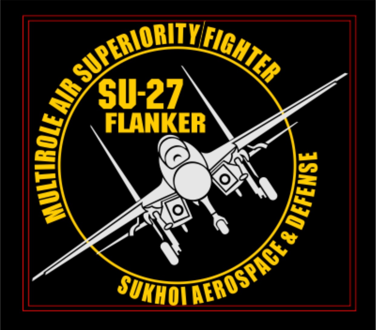 stiker mobil SU 27 cutting setiker SMK PENERBANGAN AIR FORCE PESAWAT ...