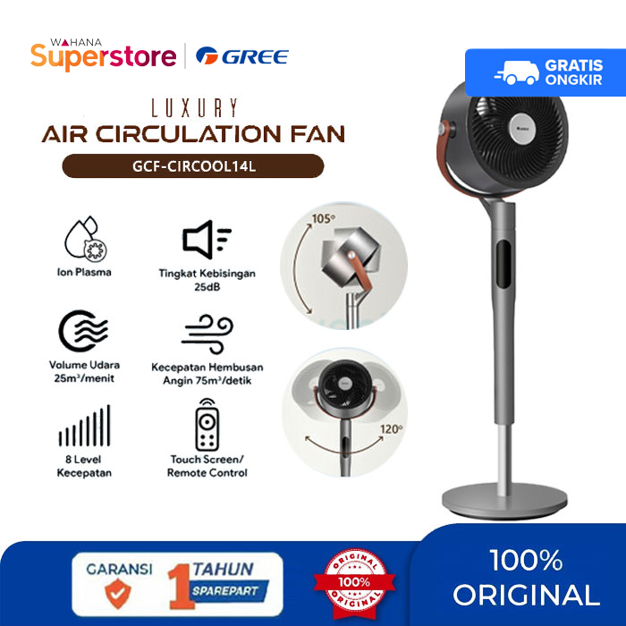Gree Luxury Air Circulation Fan - GCF-CIRCOOL14L | Lazada Indonesia