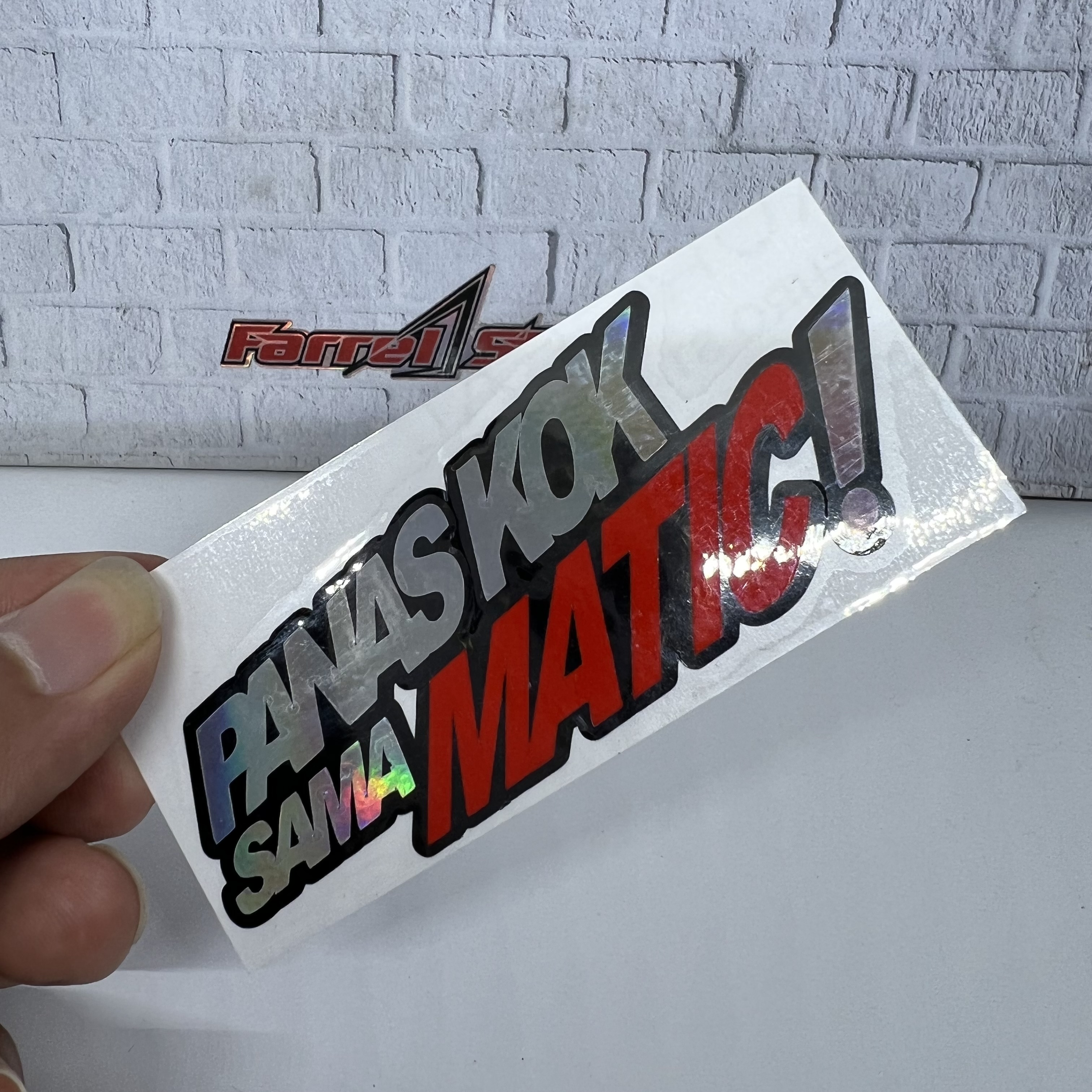 Stiker MATIC sticker PANAS KOK SAMA MATIC! | Lazada Indonesia