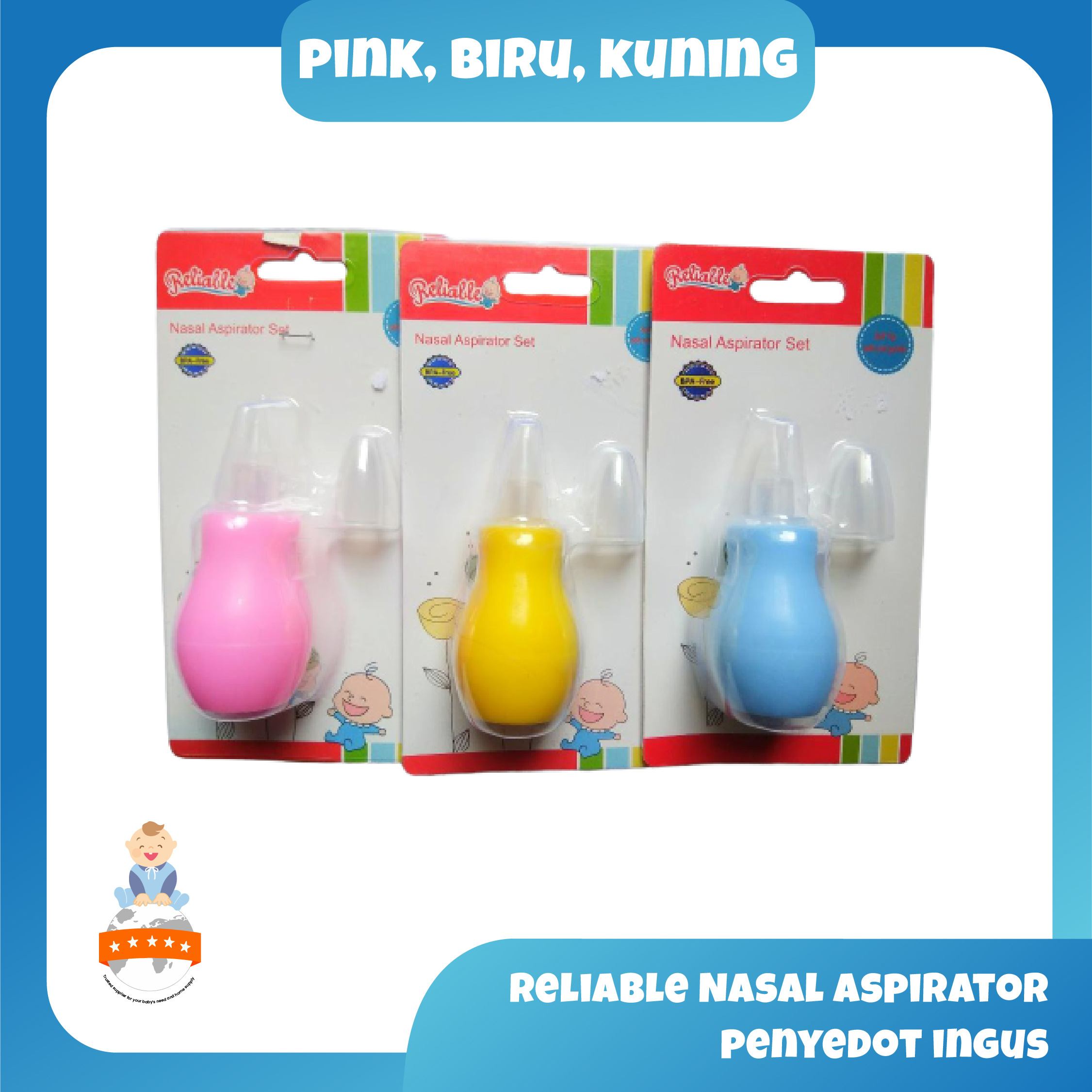 Reliable Nasal Aspirator / Penyedot Ingus KUNING | Lazada Indonesia