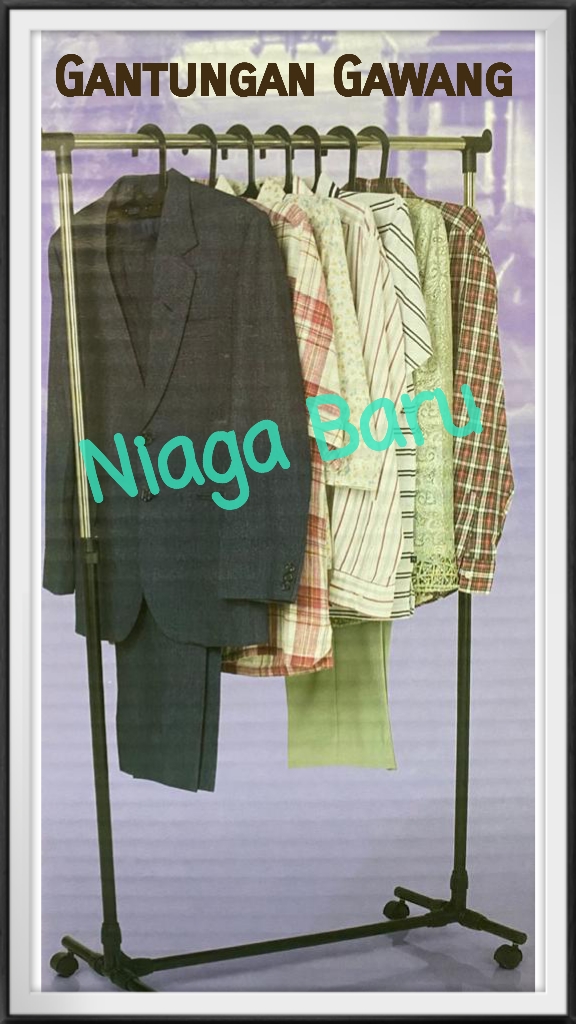 Gantungan Gawang Baju Stainless Steel Nagata Tipe 740 | Lazada Indonesia