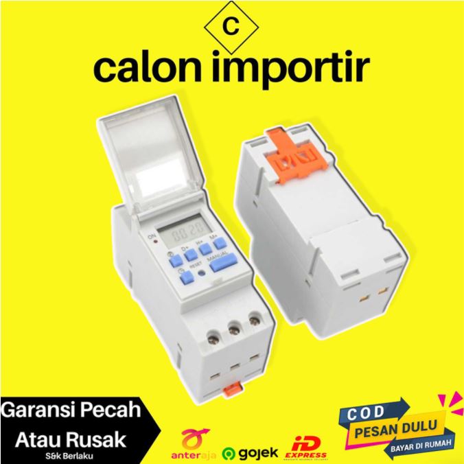 Power Timer Programmable Time Switch Relay 16A 220V 2000W Relay ...