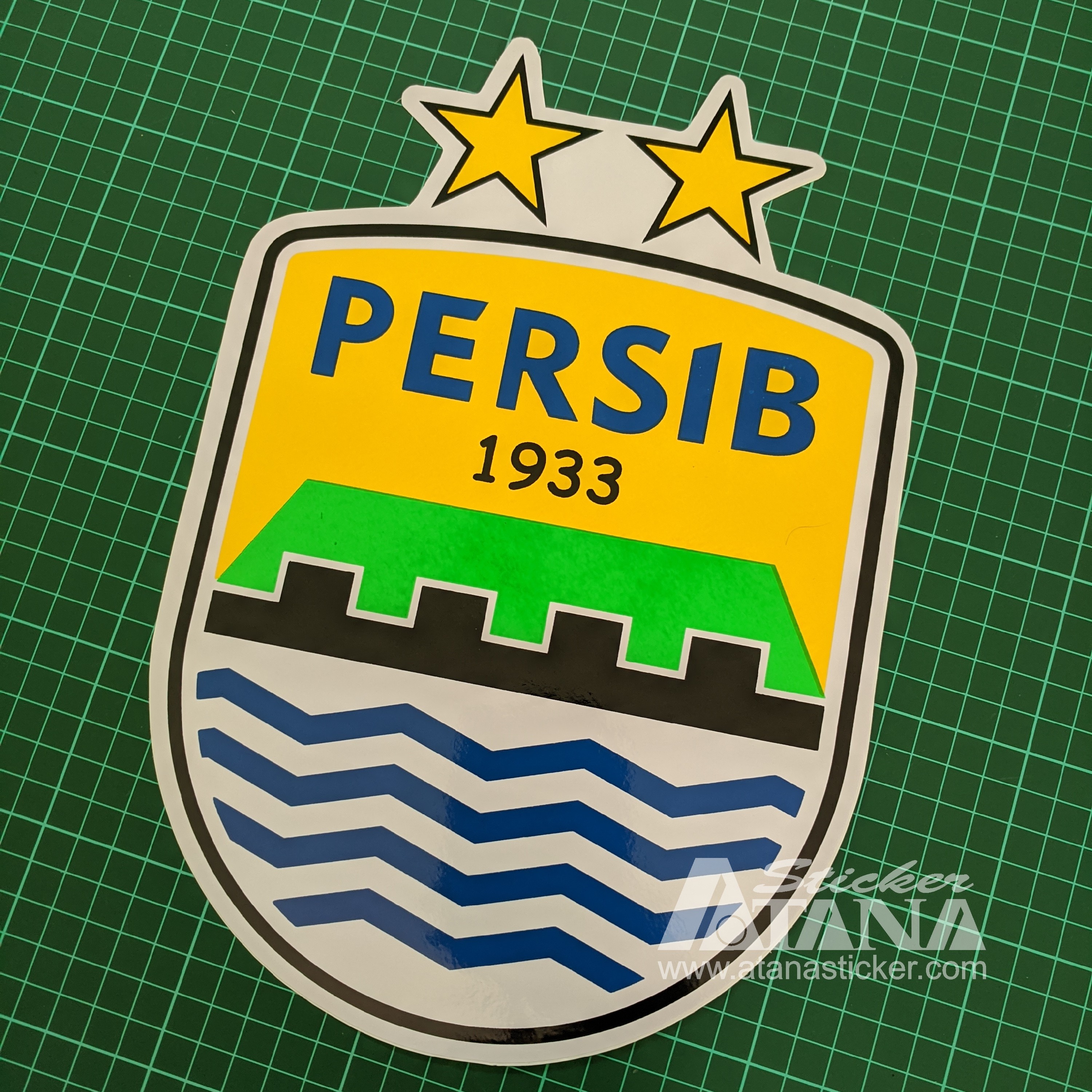 Stiker Printing Sablon Jumbo Persija Persib Persebaya Arema PSIS PSM ...