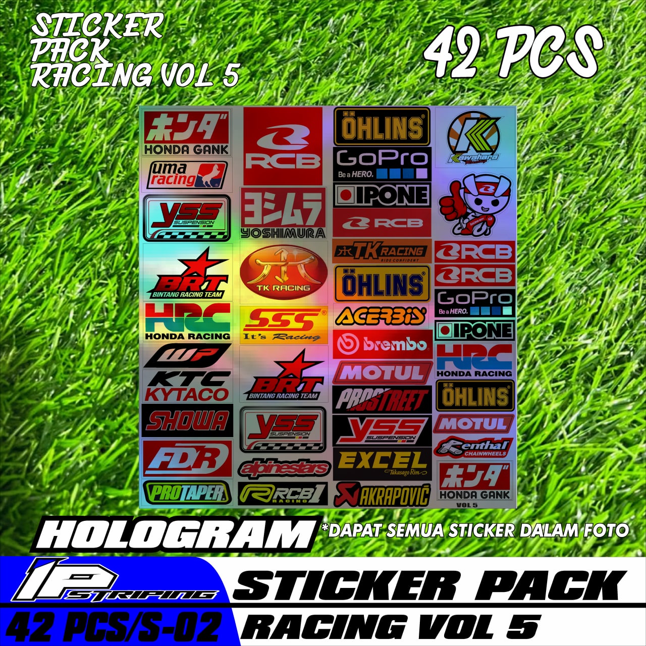 Sticker Pack RACING VOL.5 - Sticker Pack Variasi List Sticker Pack ...