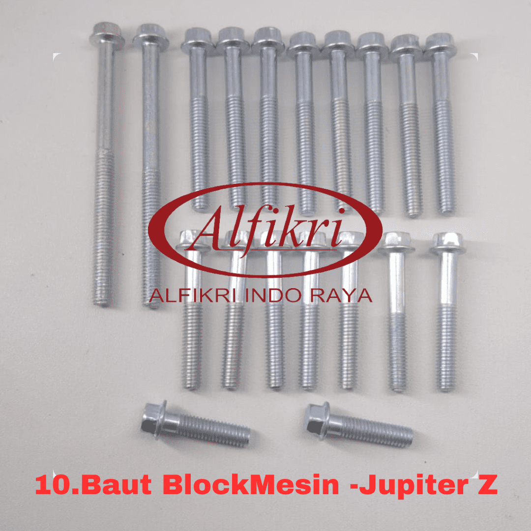 Baut Block Mesin Jupiter Z / Baud Blok Mesin Jupiter Z Burhan FullSet ...