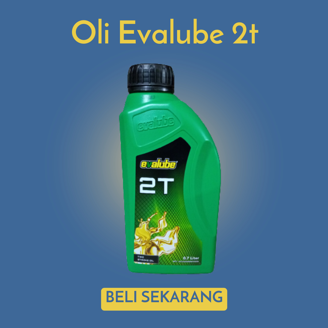 oli evalube 2t ukuran 700ml atau 0.7liter | Lazada Indonesia