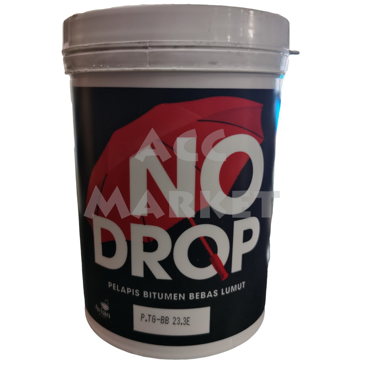 No Drop Bitumen Hitam Cat Tembok Rumah Nodrop 1kg | Lazada Indonesia