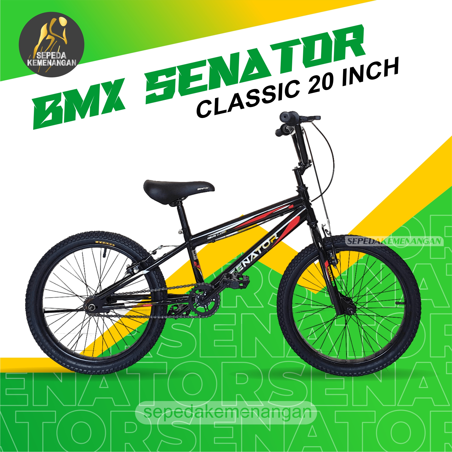 SEPEDA BMX SENATOR CLASSIC UKURAN 20 INCH | Lazada Indonesia