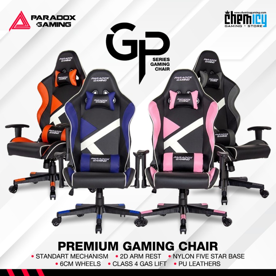Paradox GP Series PGC CZ Gaming Chair / Kursi Gaming | Lazada Indonesia