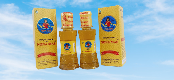 Minyak Obat Gosok Cap Nona Mas Isi 1 Lusin / 12 botol | Lazada Indonesia