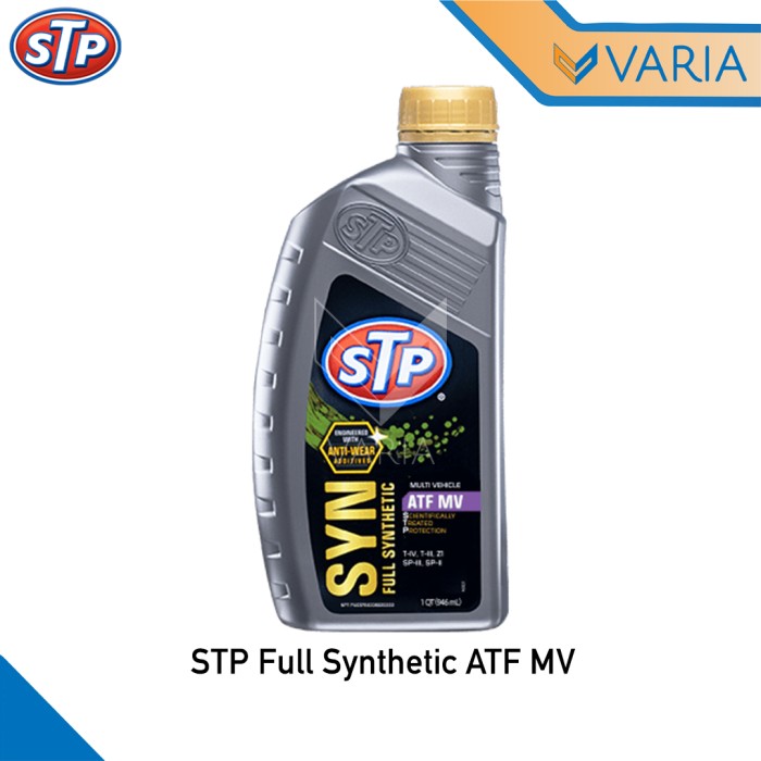 STP Full Synthetic ATF MV 946 ml Oli Transmisi Mobil Matic | Lazada ...
