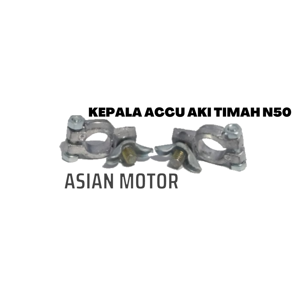 TERMINAL ACCU KEPALA AKI TIMAH N50 | Lazada Indonesia
