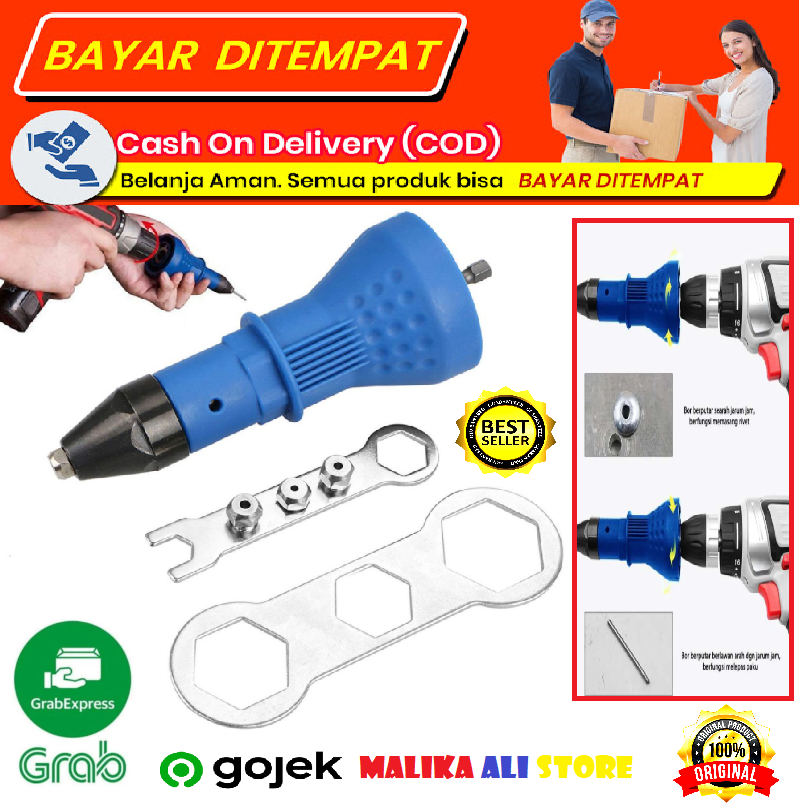 Adapter Tang Rivet/Ripet Bor Listrik | Lazada Indonesia