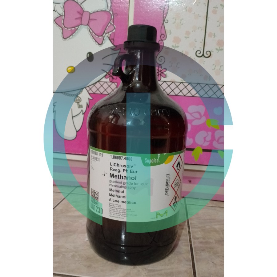 Methanol HPLC for Liquid Chromatography / Metanol 4 Liter Merck 106007 ...