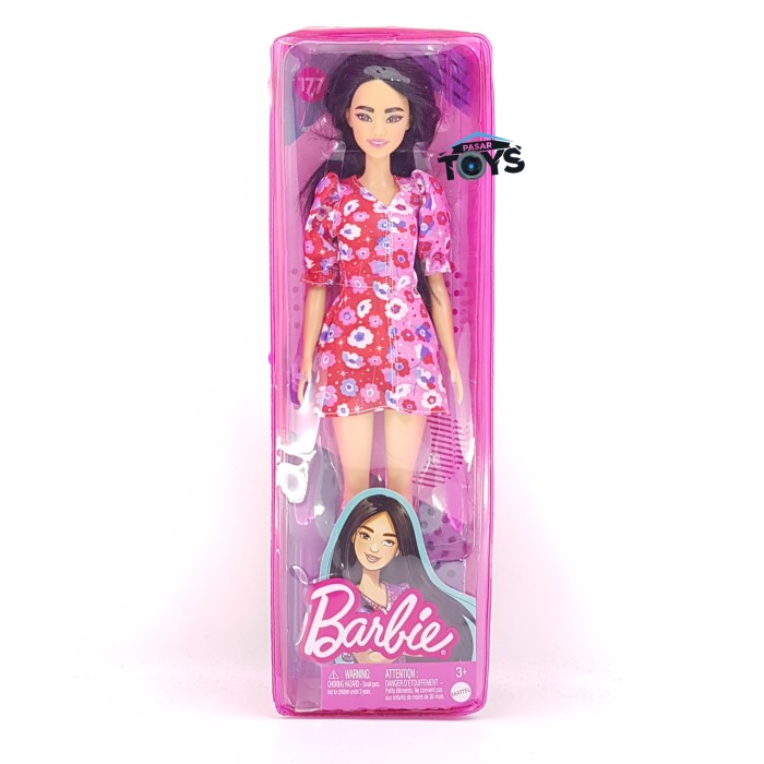 Barbie Fashionistas Doll 177 With Long Black Hair | Lazada Indonesia