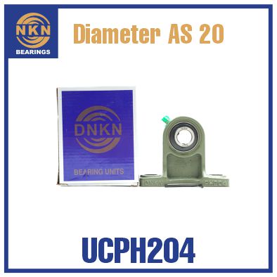 Pillow Block UCPH 204 NKN Diameter As 20mm Original Housing + Insert ...