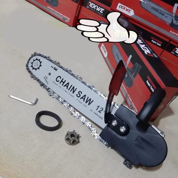 RYU ADAPTOR CHAINSAW chain saw Gergaji Potong Kayu Gerinda bitec ...