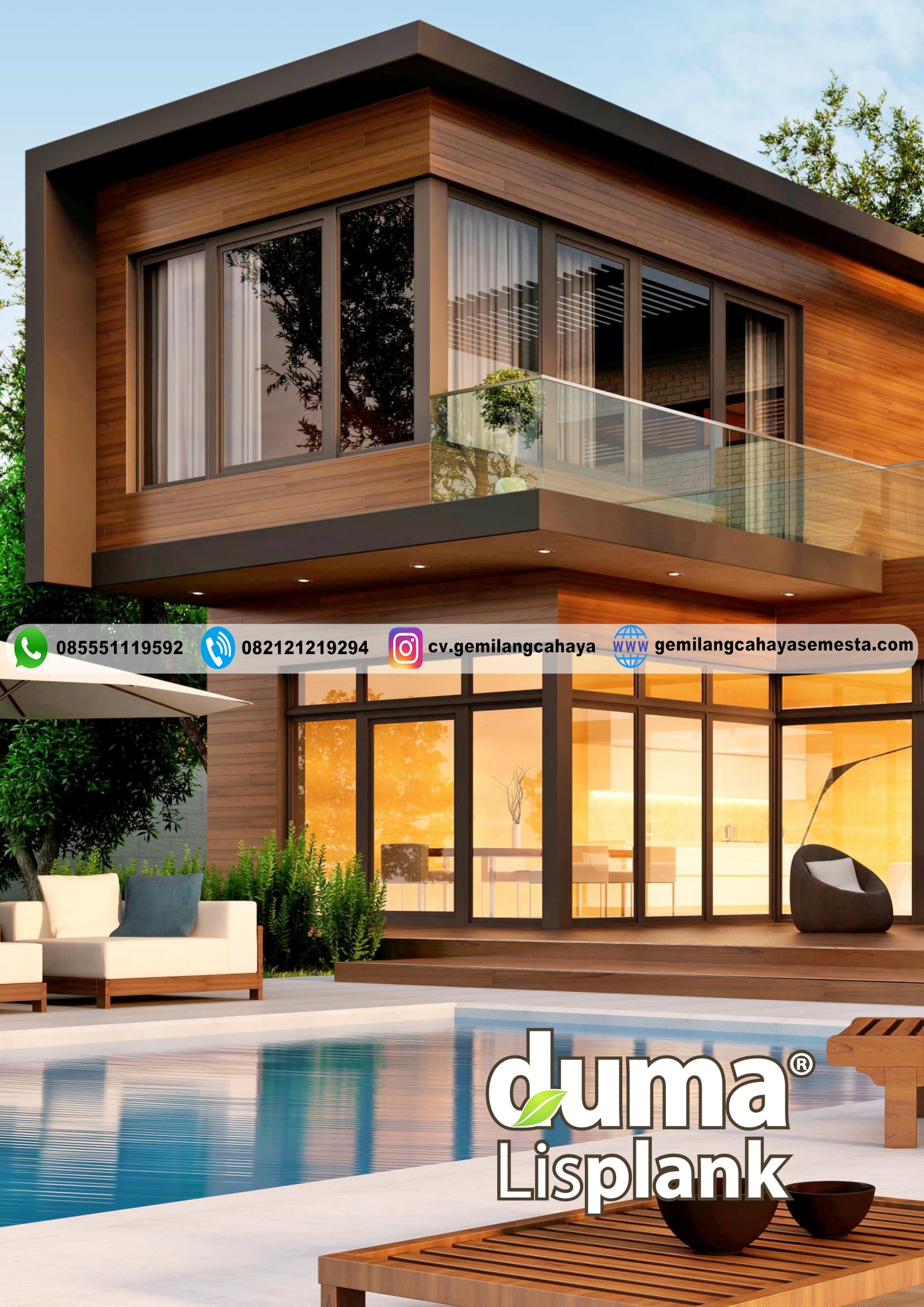 Duma Lisplank / Duma Panel / Duma Listplank | Lazada Indonesia