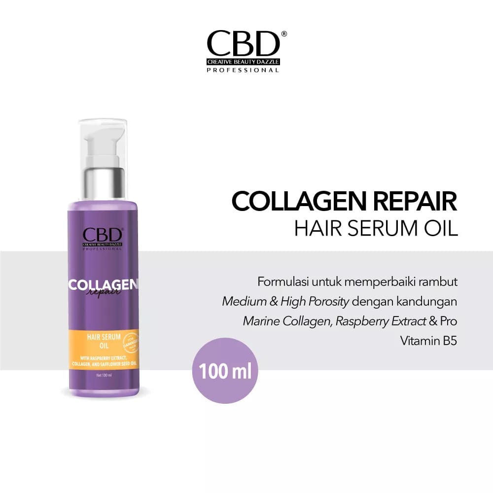 CBD Collagen Repair Series Hair Mask | Shampoo | Conditioner | Serum ...