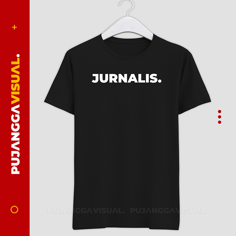 Baju Kaos Jurnalis Wartawan | Lazada Indonesia
