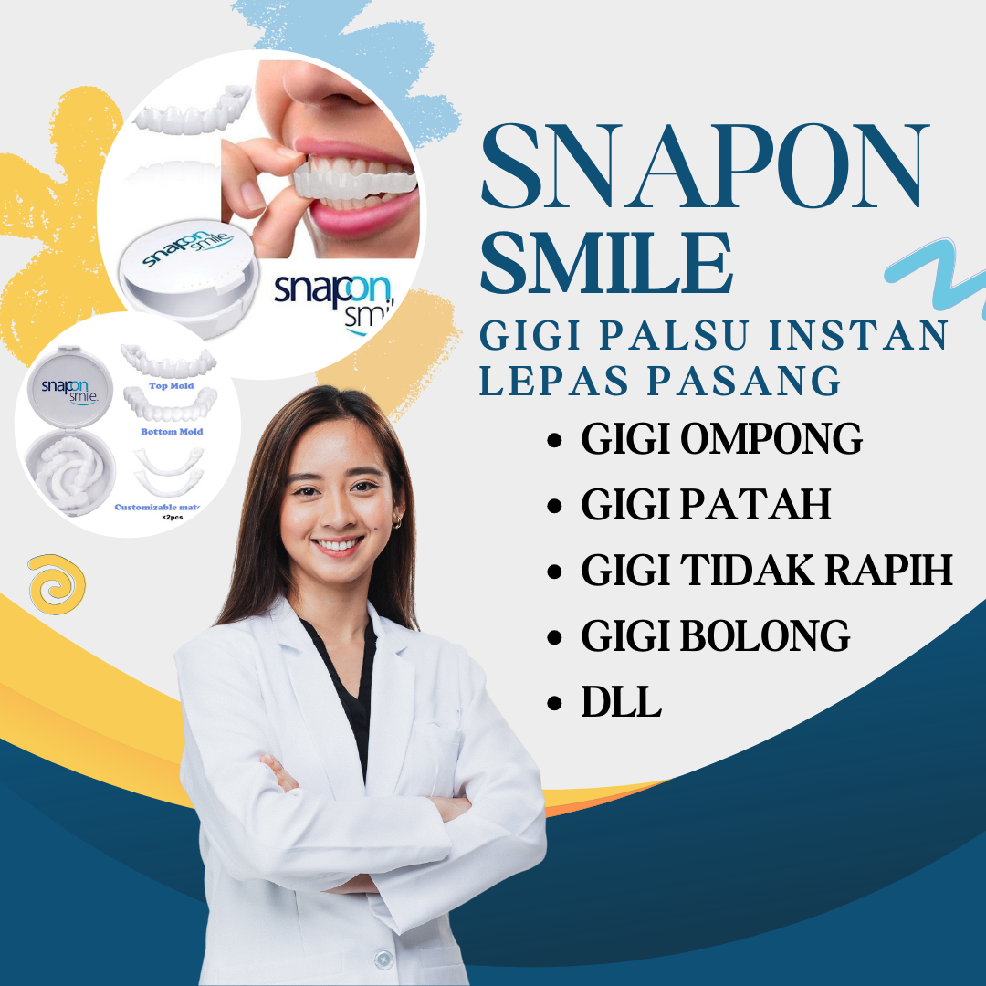 gigi paslu tinggal pasang ori snapon smile gigi palsu bisa megatasi ...