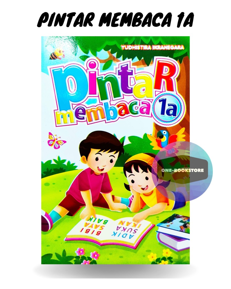 Buku Pintar Membaca 1A -1B/Buku Belajar Anak Untuk TK / SD Kelas 1 dan ...