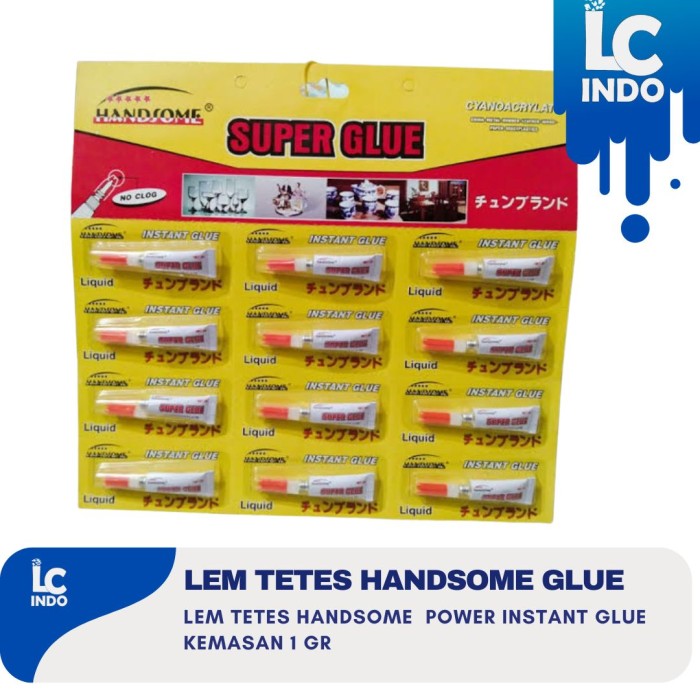 Lem tetes Super instant Glue leader Lem instant super kuat | Lazada ...